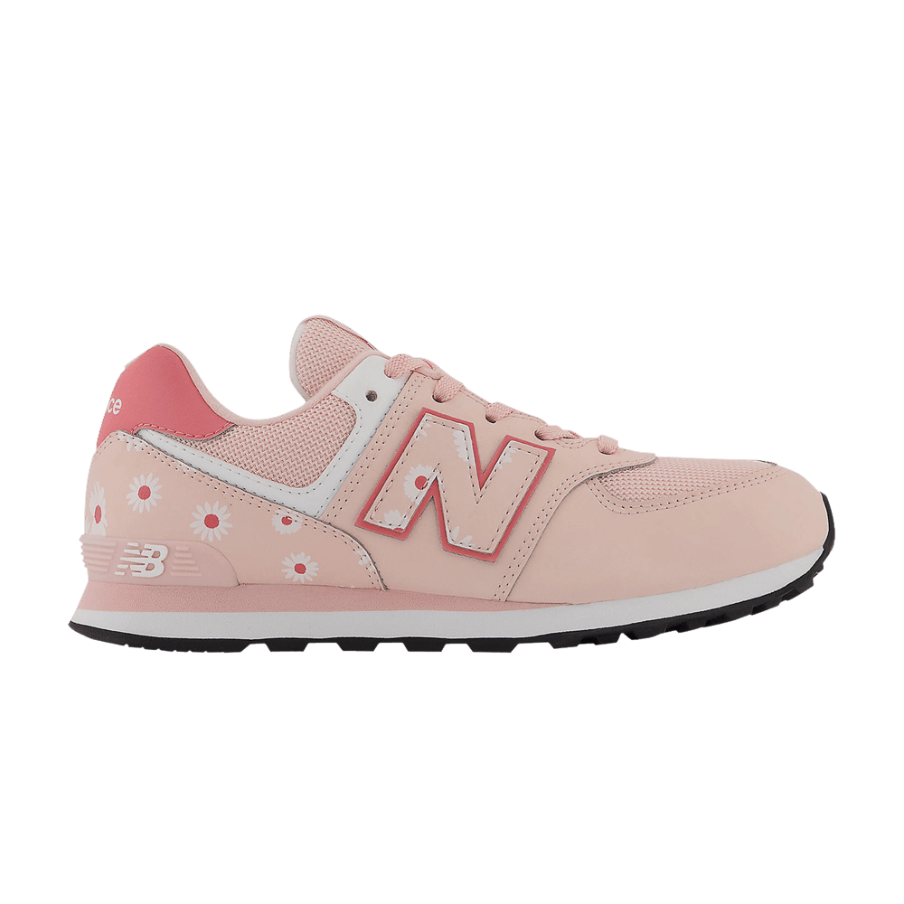 (Grade School) New Balance 574 'Floral - Pink Haze' GC574FS1 - GC574FS1 ...