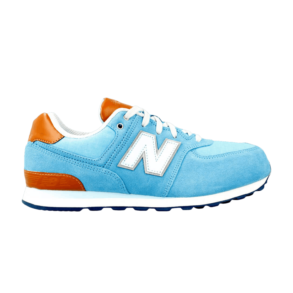 (Grade School) New Balance 574 Wide 'Admiral Light Blue' KL574U9G-W ...