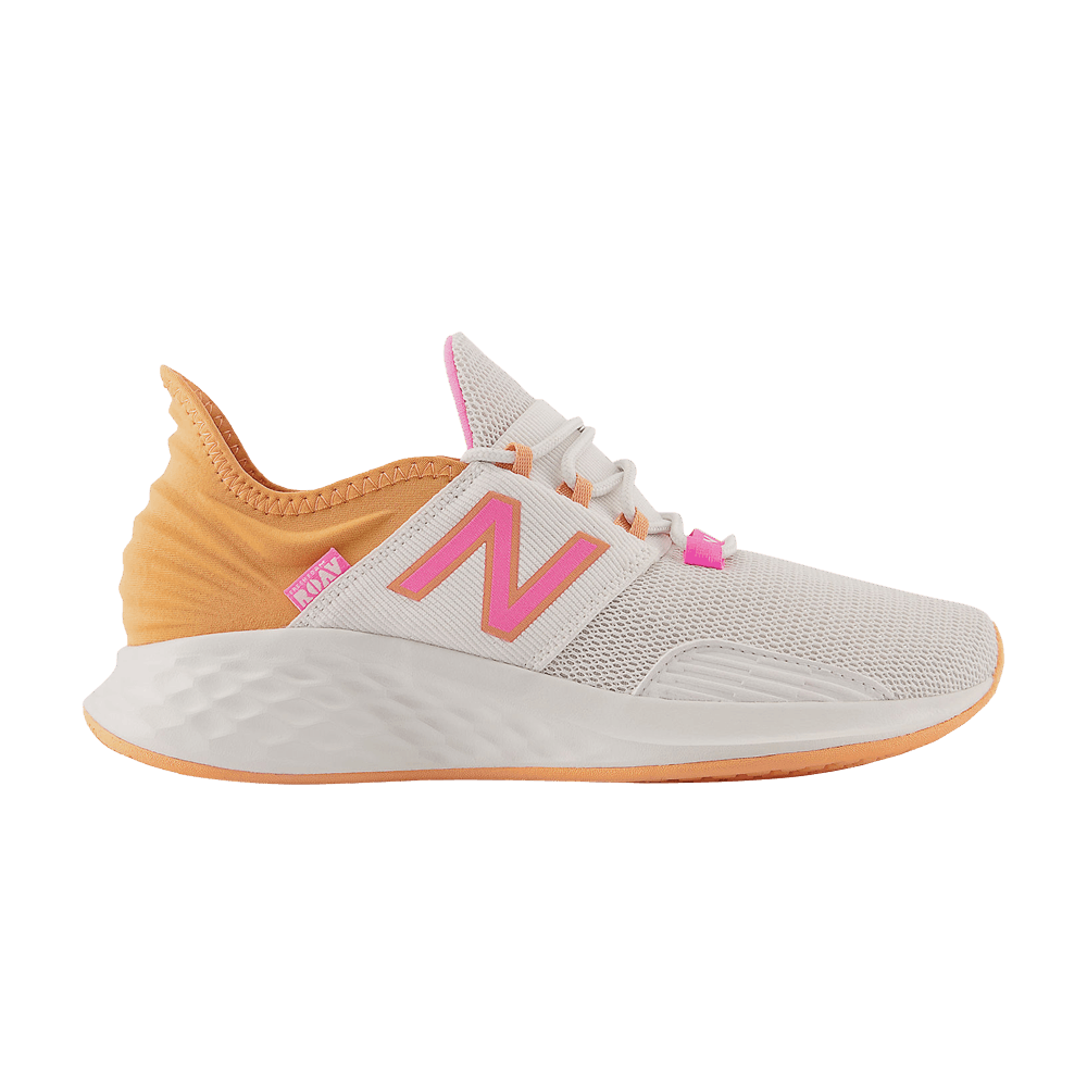(Women) New Balance Fresh Foam Roav Wide 'Nimbus Cloud Peach Pink ...