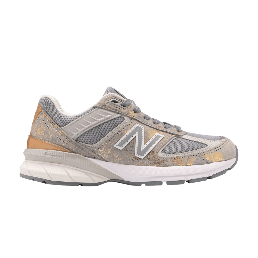 (Women) New Balance 990v5 Made In USA 'Moonbeam Silver' W990MB5 ...