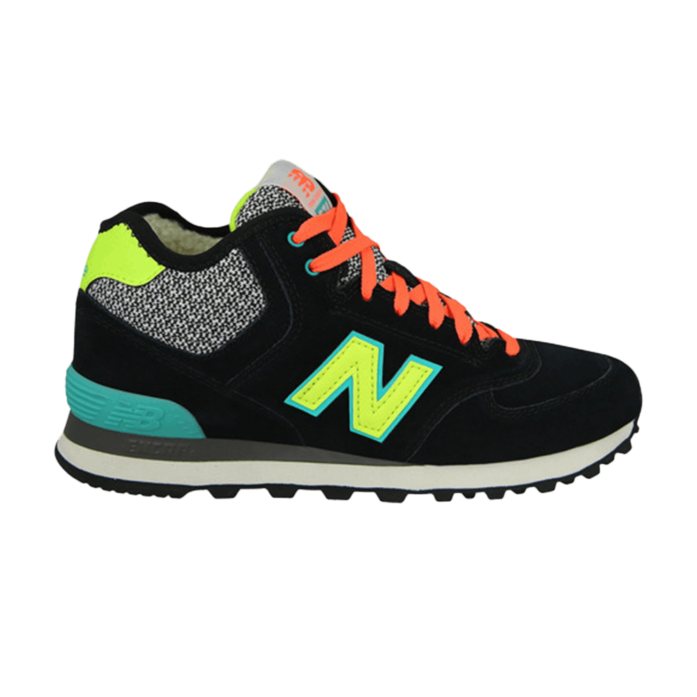 New Balance 574 Mid‑Cut 'Black Neon' (WMNS) - WH574WA - Novelship