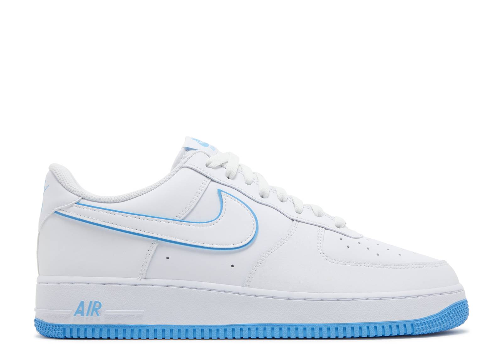 Nike Air Force 1 '07 Low White University Blue Sole - DV0788-101 ...