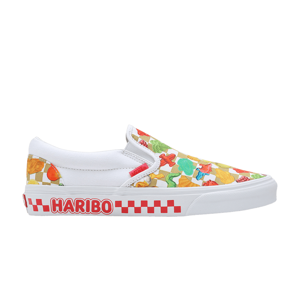 Haribo x Vans Classic Slip‑On 'Gummy Candies' VN0A7Q5DBMB - VN0A7Q5DBMB ...