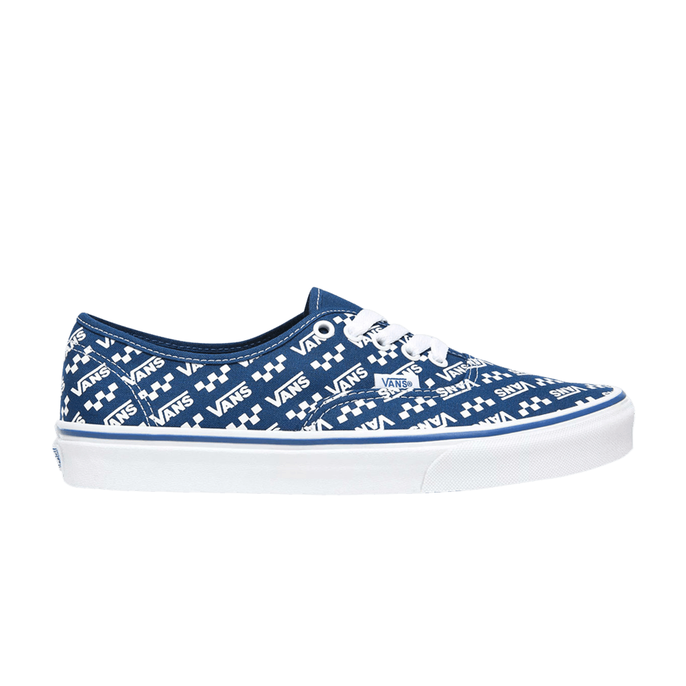 Vans Authentic 'Logo Repeat - True Blue' VN0A2Z5IWH8 - VN0A2Z5IWH8 ...