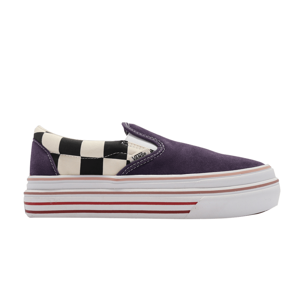 (Women) Vans Super Comfycush Slip‑On 'Purple Velvet' VN0A4U1F26C ...