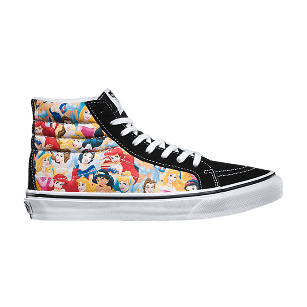 Disney x Vans Sk8‑Hi Slim 'Princesses' - VN-0XH7GZ1 - Novelship