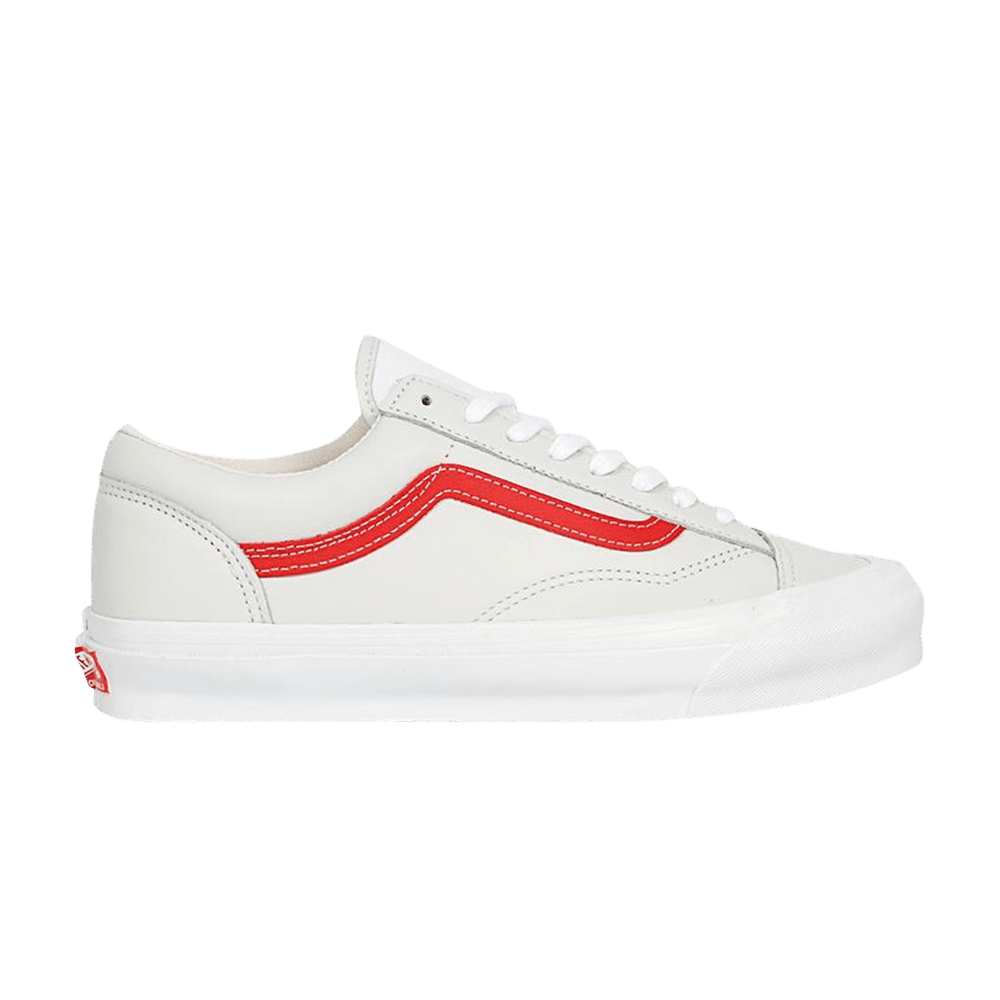 Vans OG Style 36 LX 'True White Red' VN0A4BVE21D - VN0A4BVE21D - Novelship