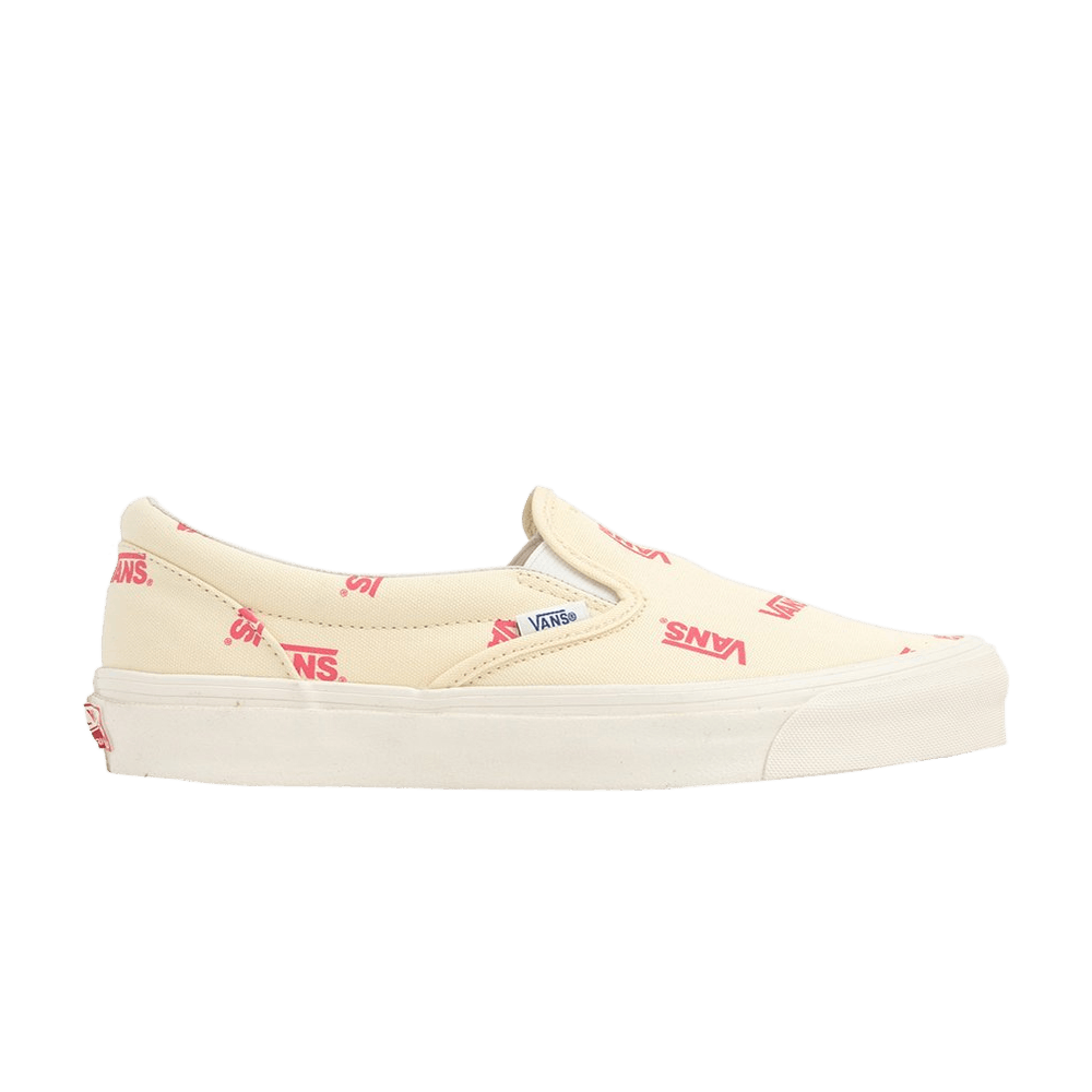 Vans Classic Slip‑On 'Multi Logo Pack ‑ Cream' - CSO-LOGO-CREAM - Novelship
