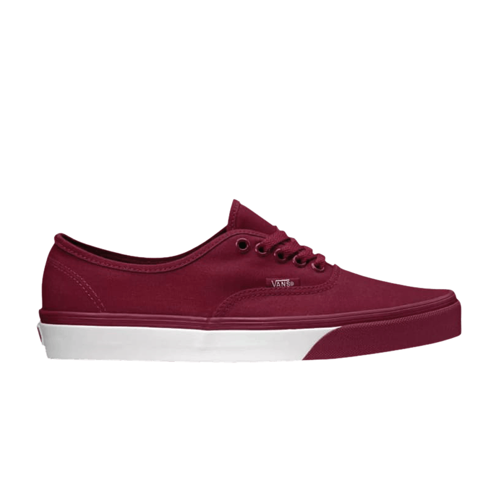 Vans Authentic 'Mono Bumper - Cabernet' VN0A38EMQ7H - VN0A38EMQ7H ...