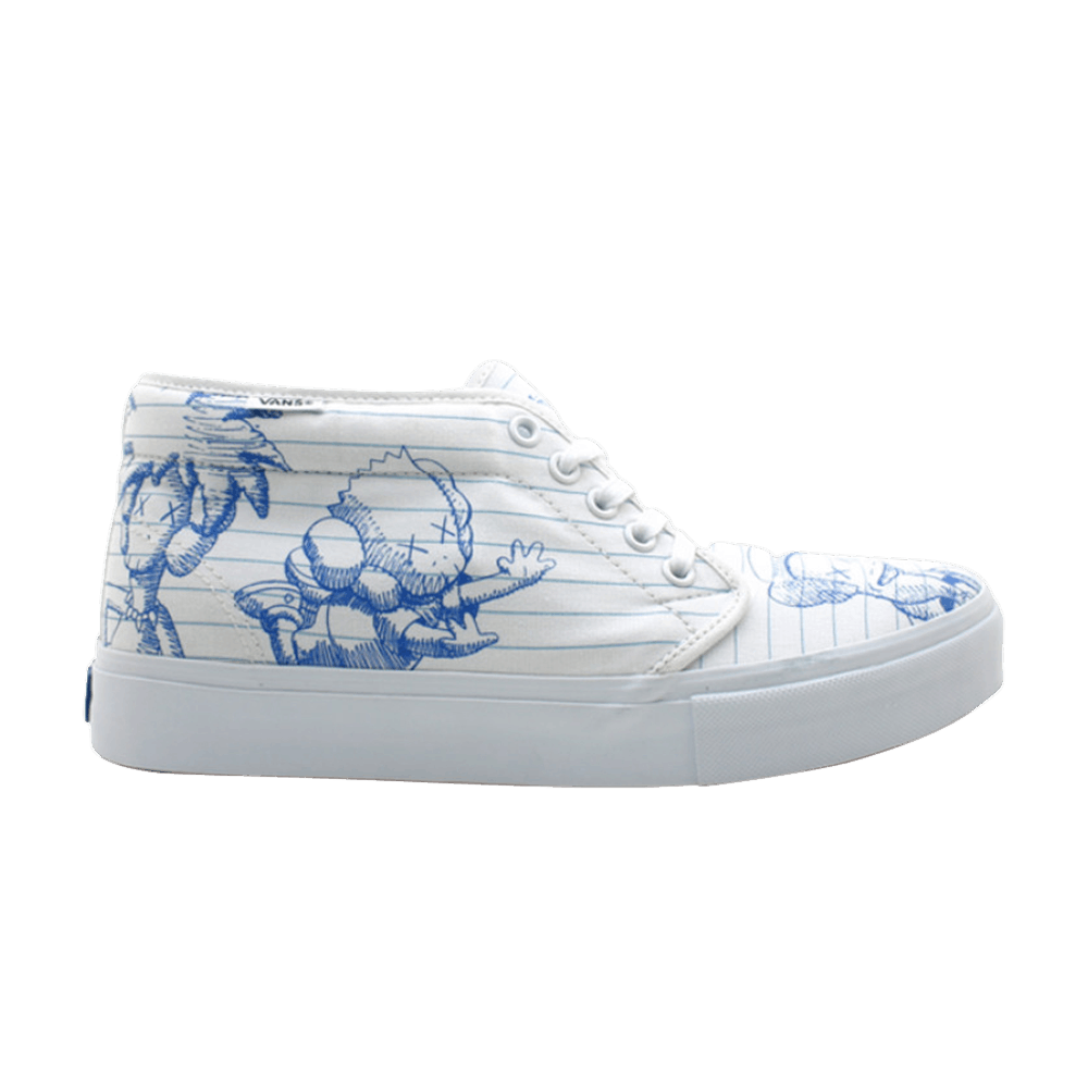 KAWS x Vans Chukka Boot LX 'White' - VNOEHAXTN - Novelship
