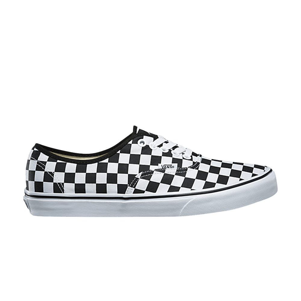 Vans Authentic Low Pro 'Checkerboard - White Black' VN000F7B27I ...