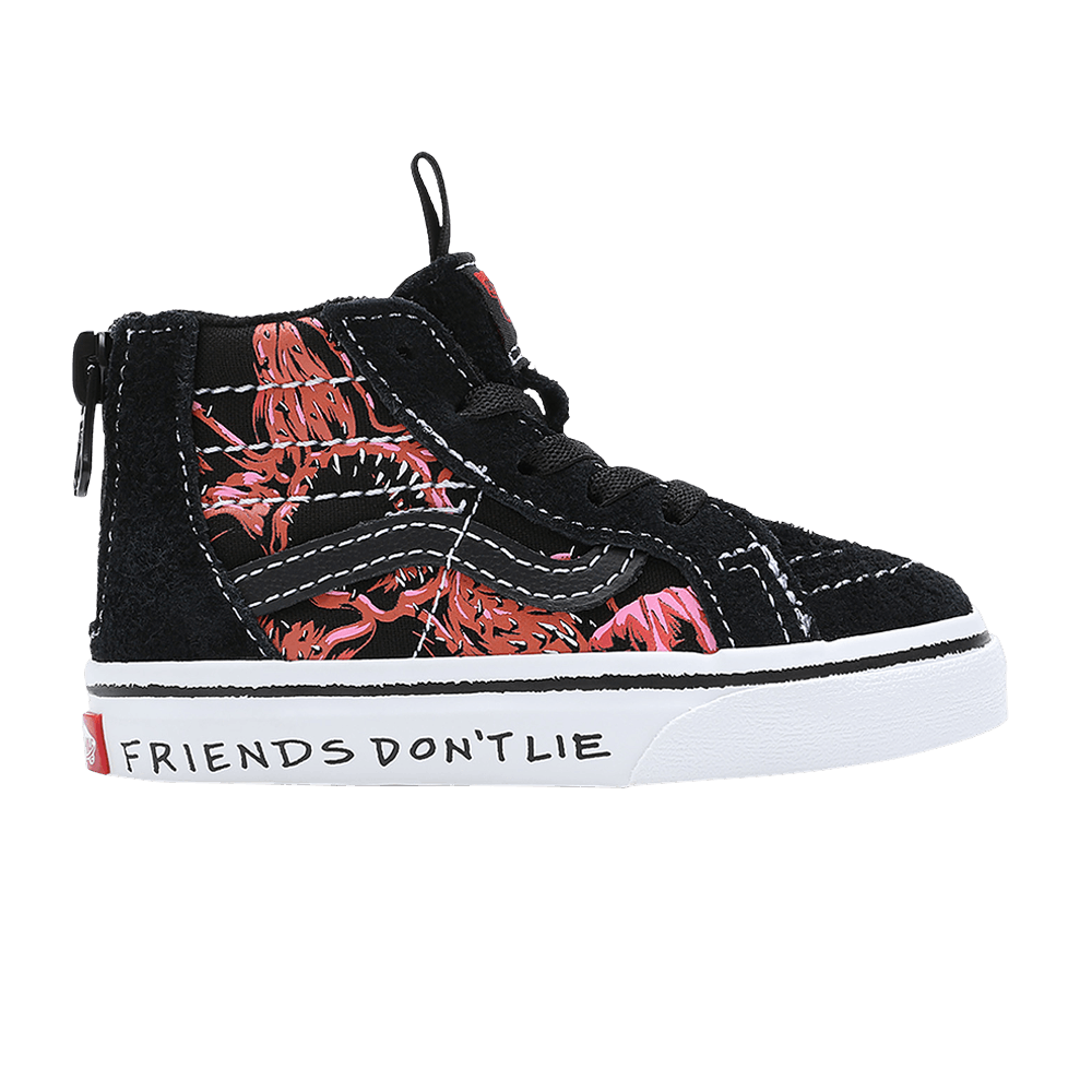 (Preschool) Stranger Things x Vans Sk8-Hi Zip 'Upside Down' VN0A4BV1Y09 ...