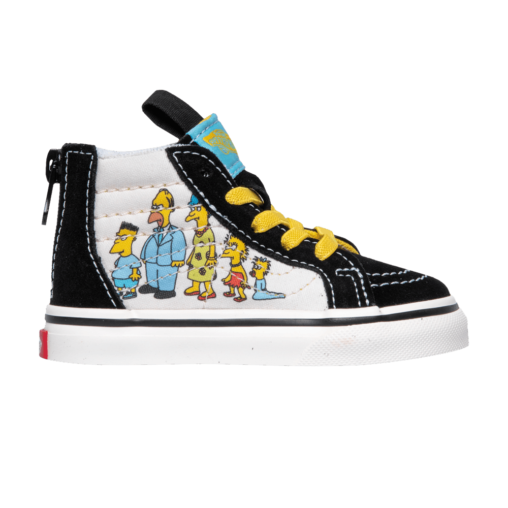 (Grade School) The Simpsons x Vans Sk8-Hi Zip 'Simpsons Family 1987 ...