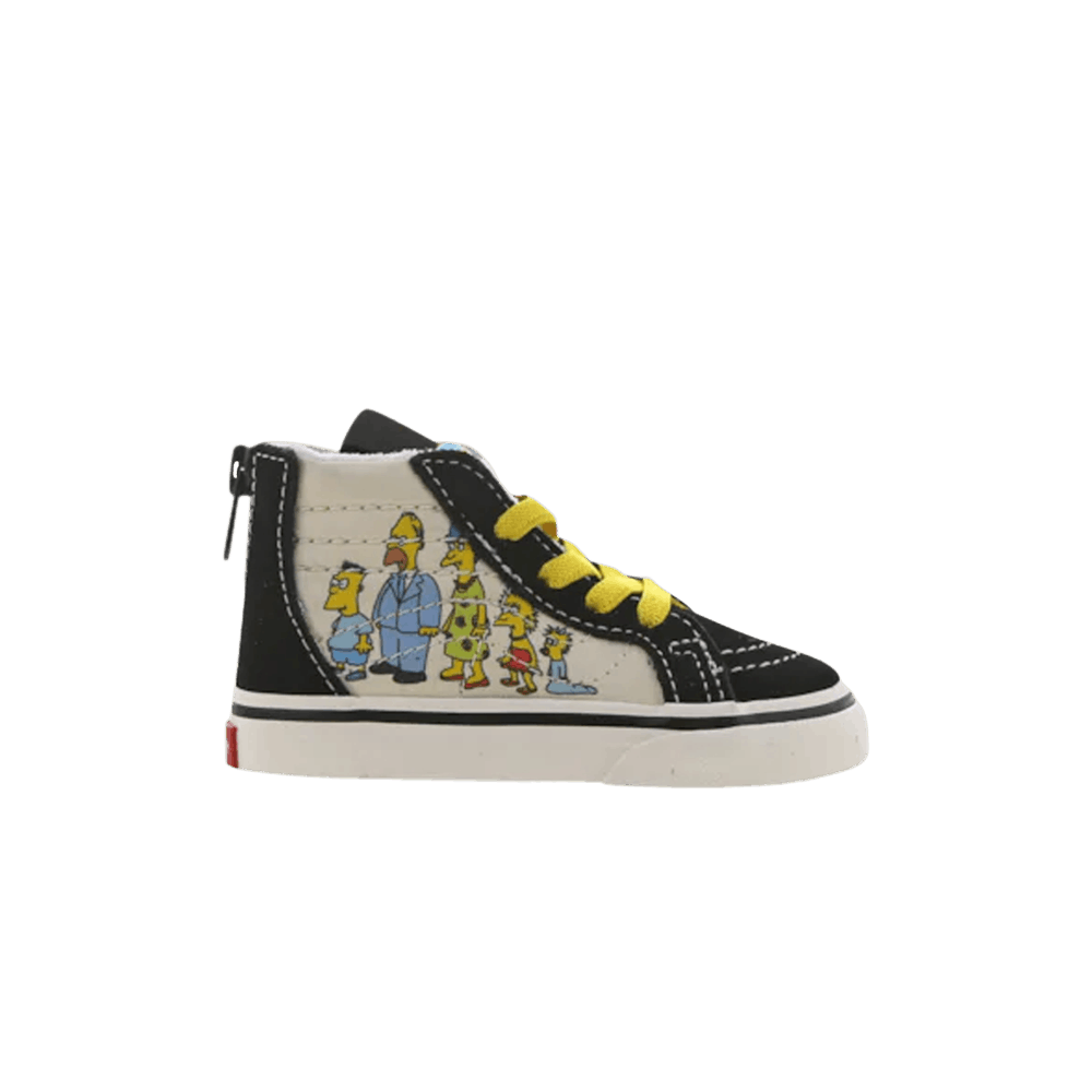 (Toddler) The Simpsons x Vans Sk8-Hi Zip 'Simpsons Family 1987-2020 ...