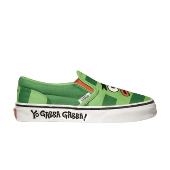 (Grade School) Yo Gabba Gabba x Vans Classic Slip-on 'Brobee Face ...