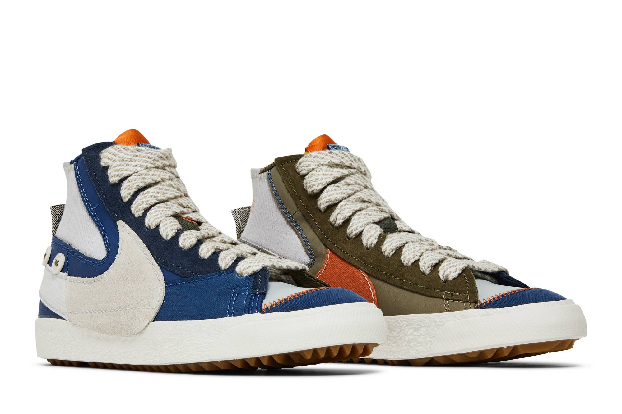 Nike Blazer Mid '77 Jumbo 'Voodoo ‑ Grey Fog Phantom' - DQ5080-001 ...