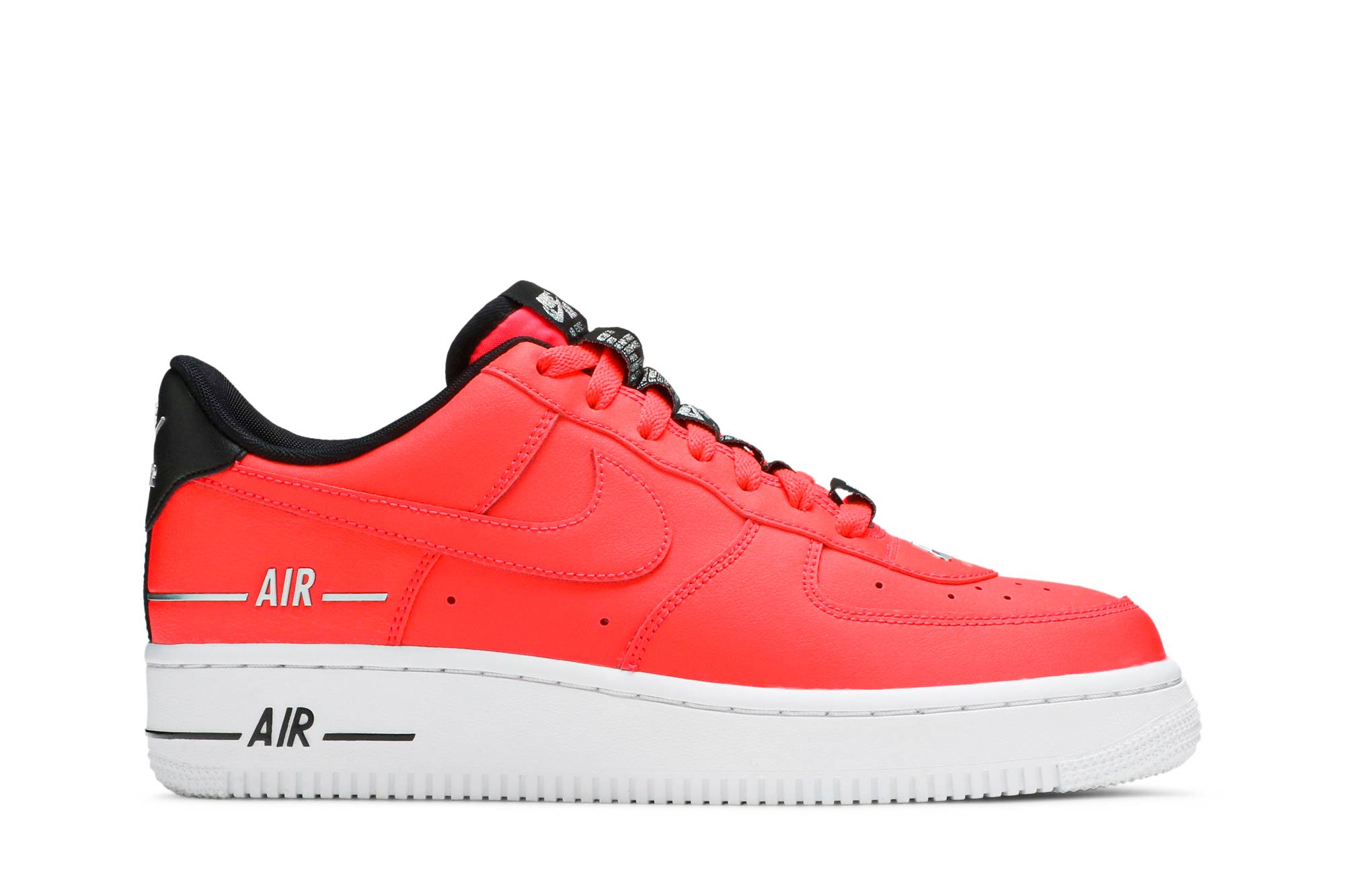 Nike Air Force 1 '07 LV8 'Double Air Pack ‑ Laser Crimson' CJ1379‑600 ...