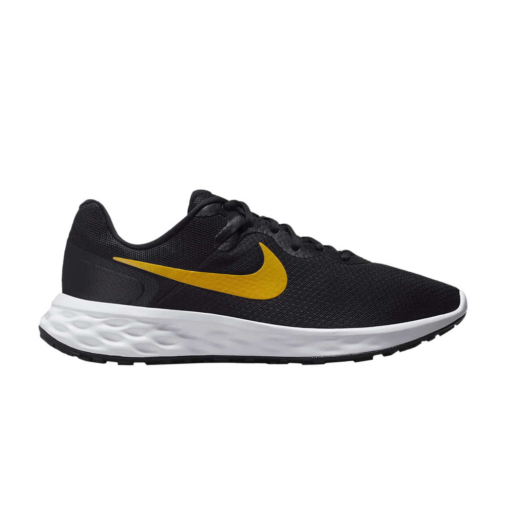 Nike Revolution 6 Next Nature 'Black University Gold' DC3728-013 ...