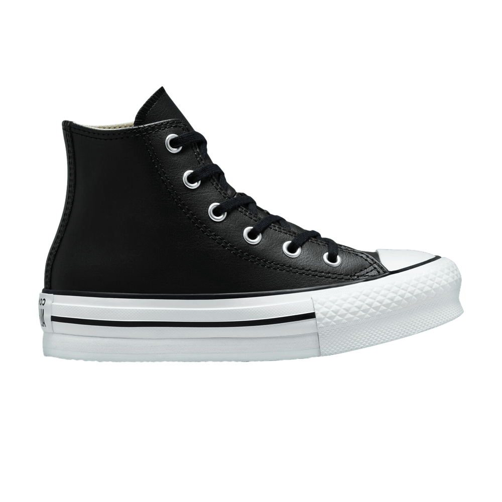 (Youth) Converse Chuck Taylor All Star Lift Platform Leather High ...