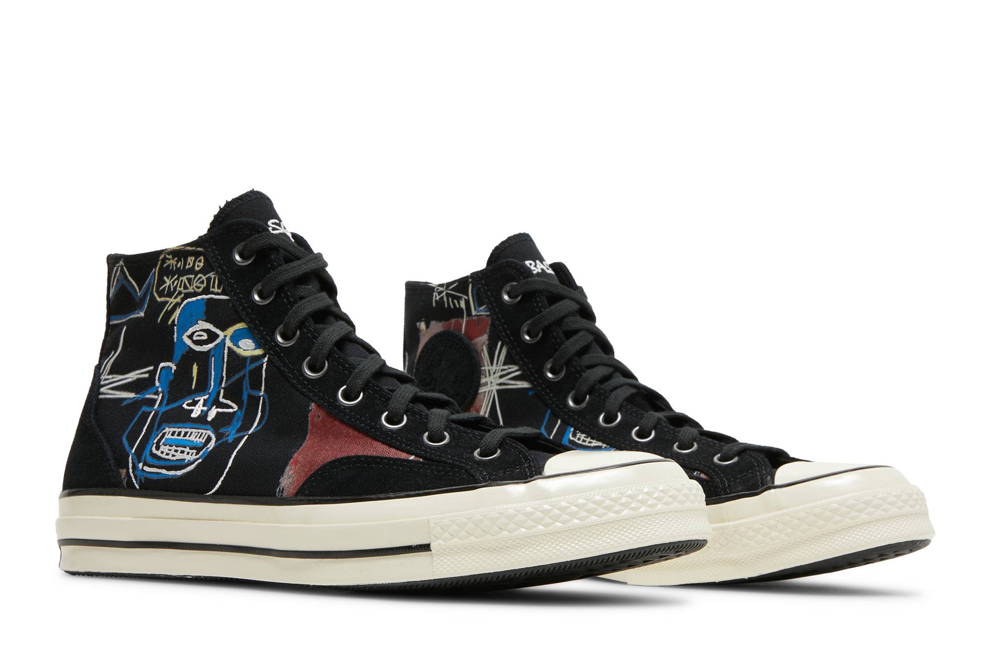 Jean‑Michel Basquiat x Converse Chuck 70 High 'Kings of Egypt III ...
