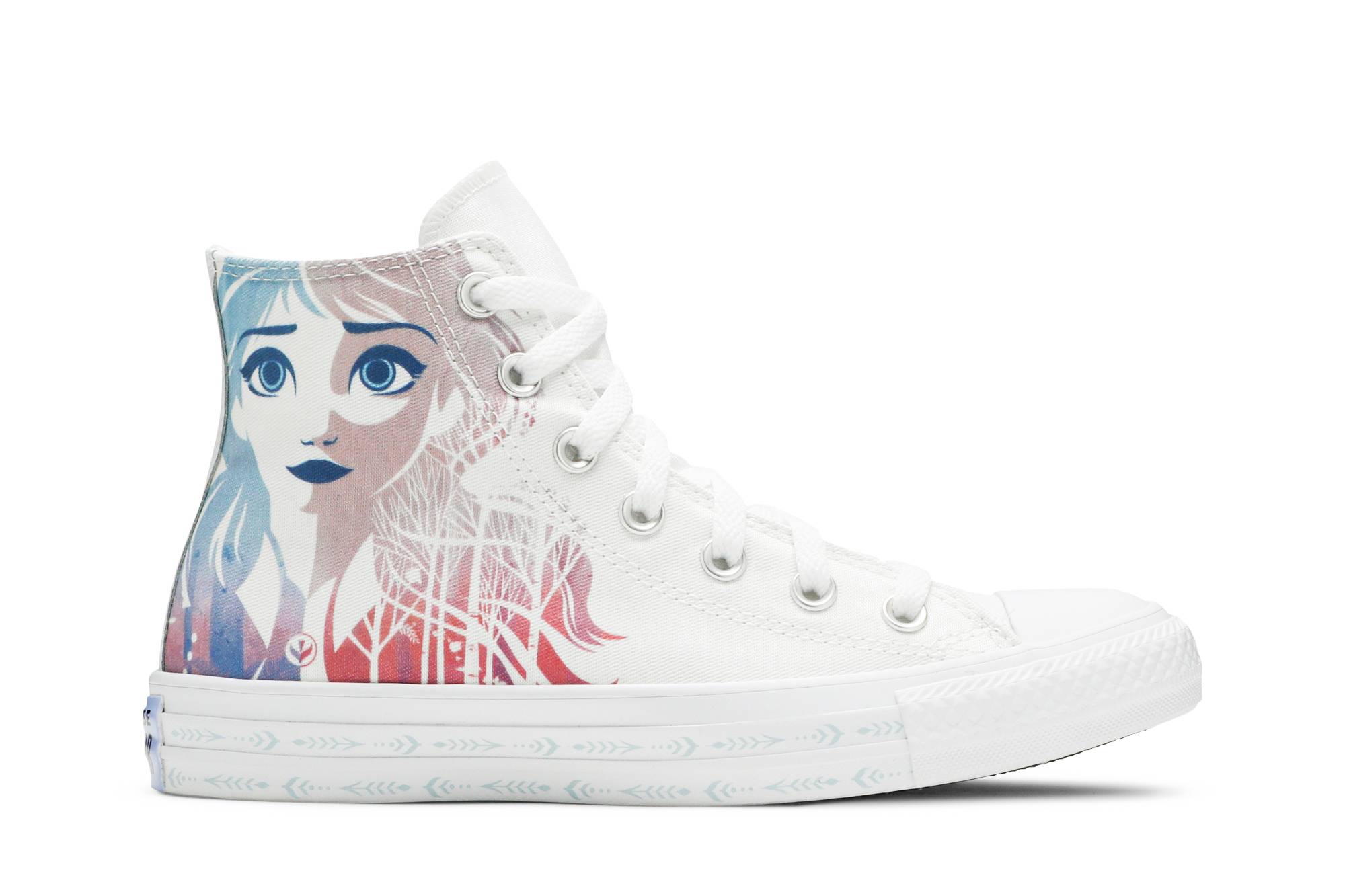 Frozen 2 x Converse Chuck Taylor All Star High 'Anna And Elsa ...