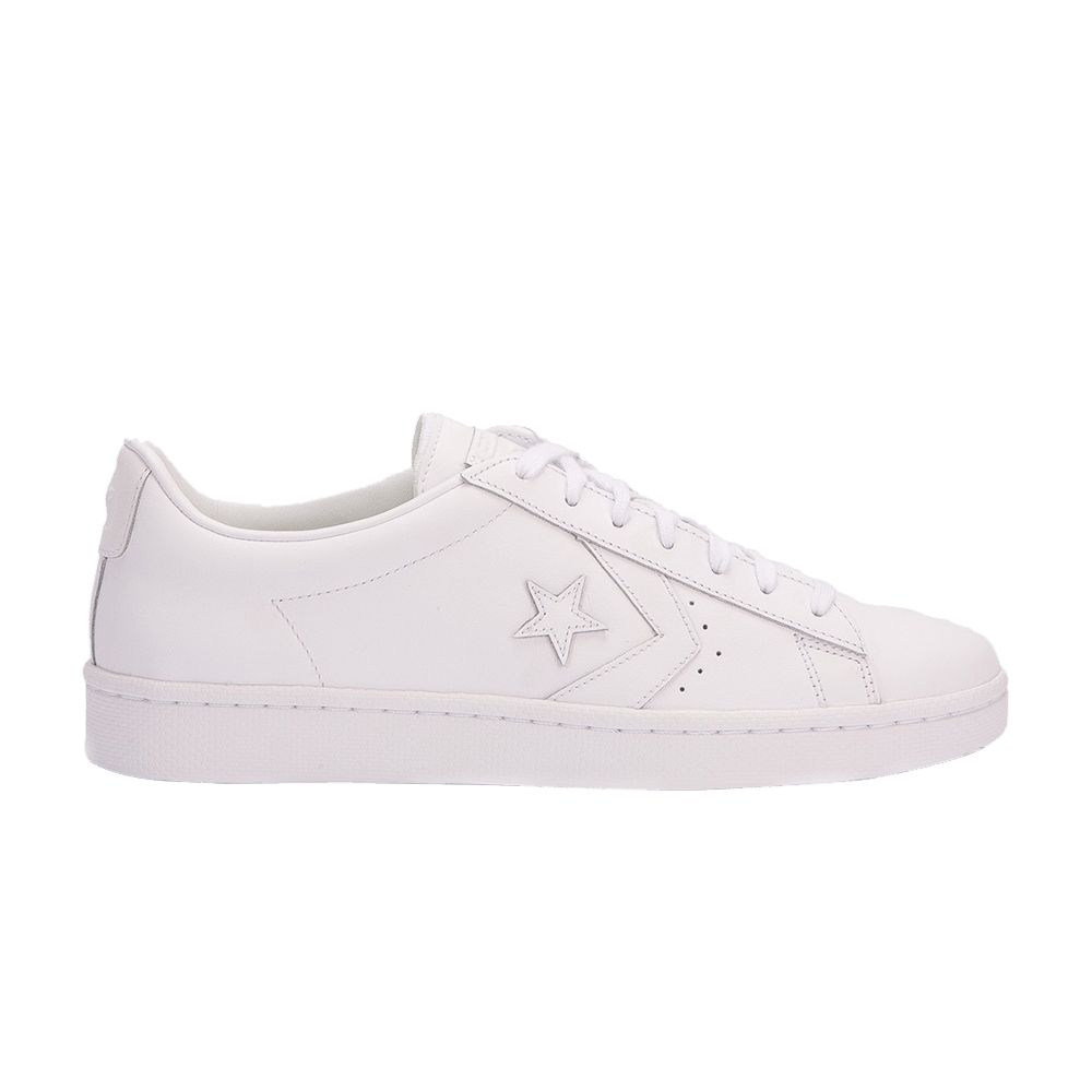 Converse Pro Leather Low 'Triple White' - 155319C - Novelship