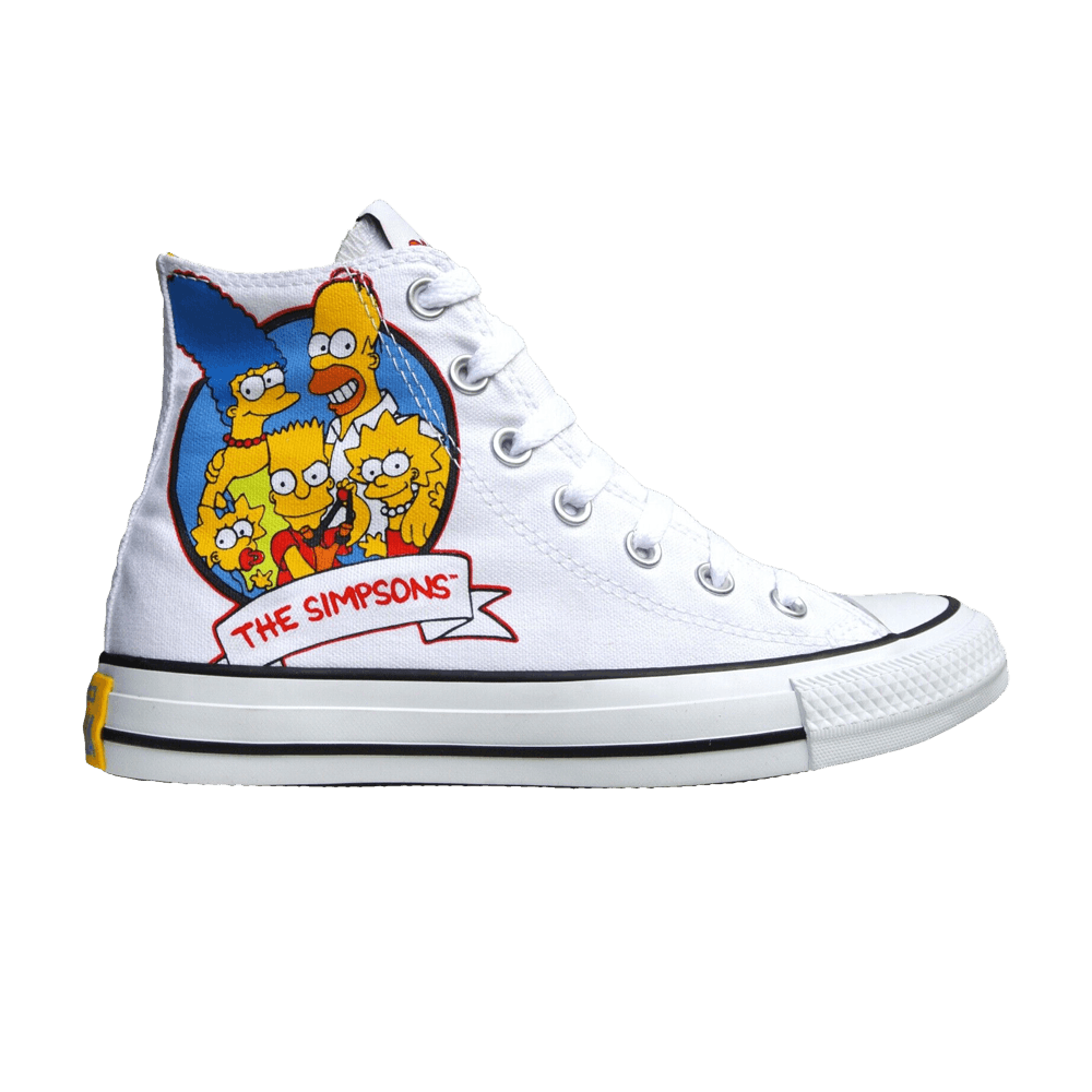 The Simpsons x Converse Chuck Taylor All Star High '25th Anniversary ...