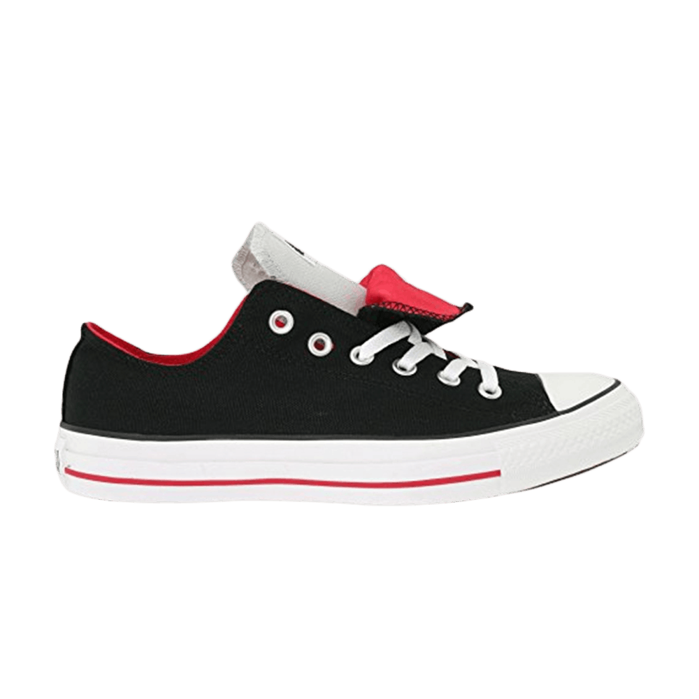 Converse Chuck Taylor All Star Low Double Tongue 'Black' - 1V301 ...