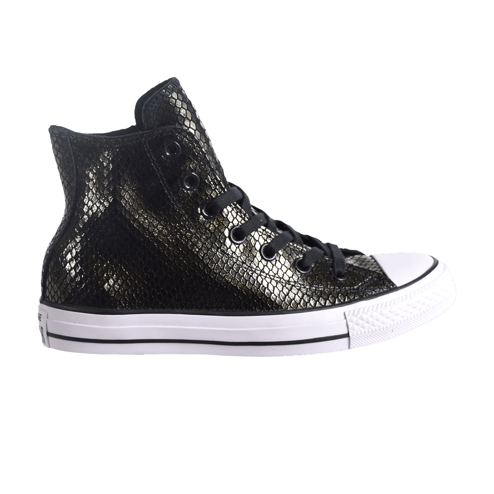 Converse Chuck Taylor All Star High 'Black Metallic Scale' 555966C ...