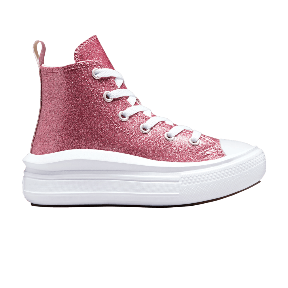 Converse Chuck Taylor All Star Move Platform High 'Pink Glitter' (PS ...