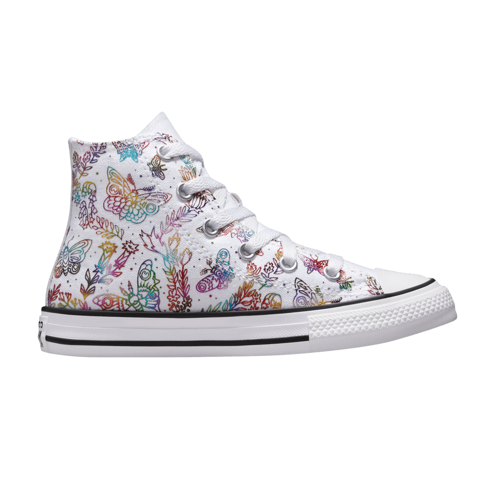 Converse Chuck Taylor All Star High 'Butterfly Shine' (PS) - A01481F ...
