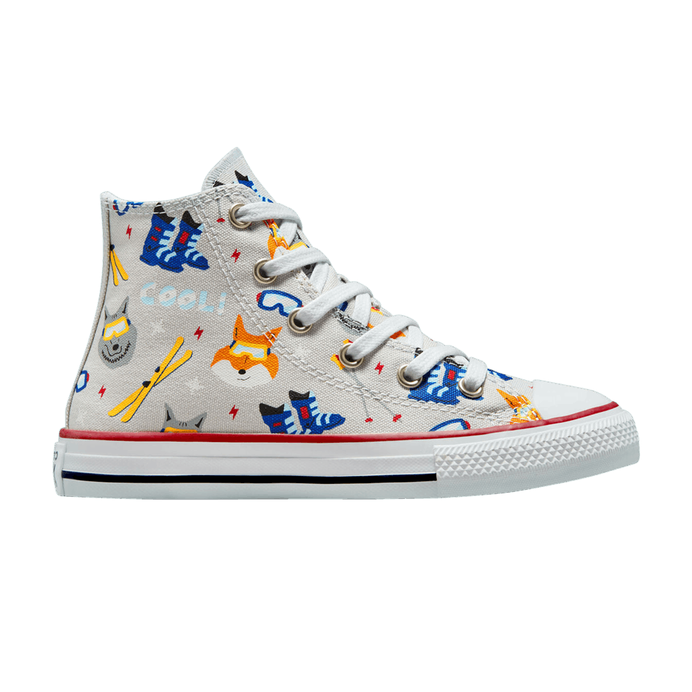Converse Chuck Taylor All Star High 'Wolf Pack ‑ Mouse' (GS) - 672913F ...