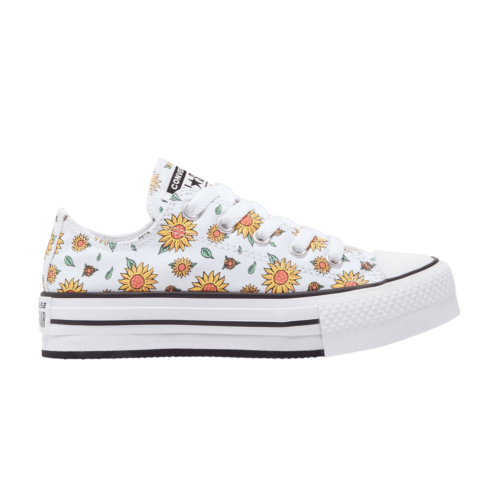 Converse Chuck Taylor All Star EVA Platform Low 'Sunflowers' (GS ...