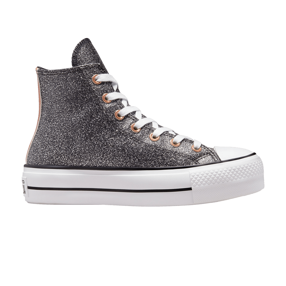 Converse Chuck Taylor All Star Lift Platform High 'Metallic Glitter ...