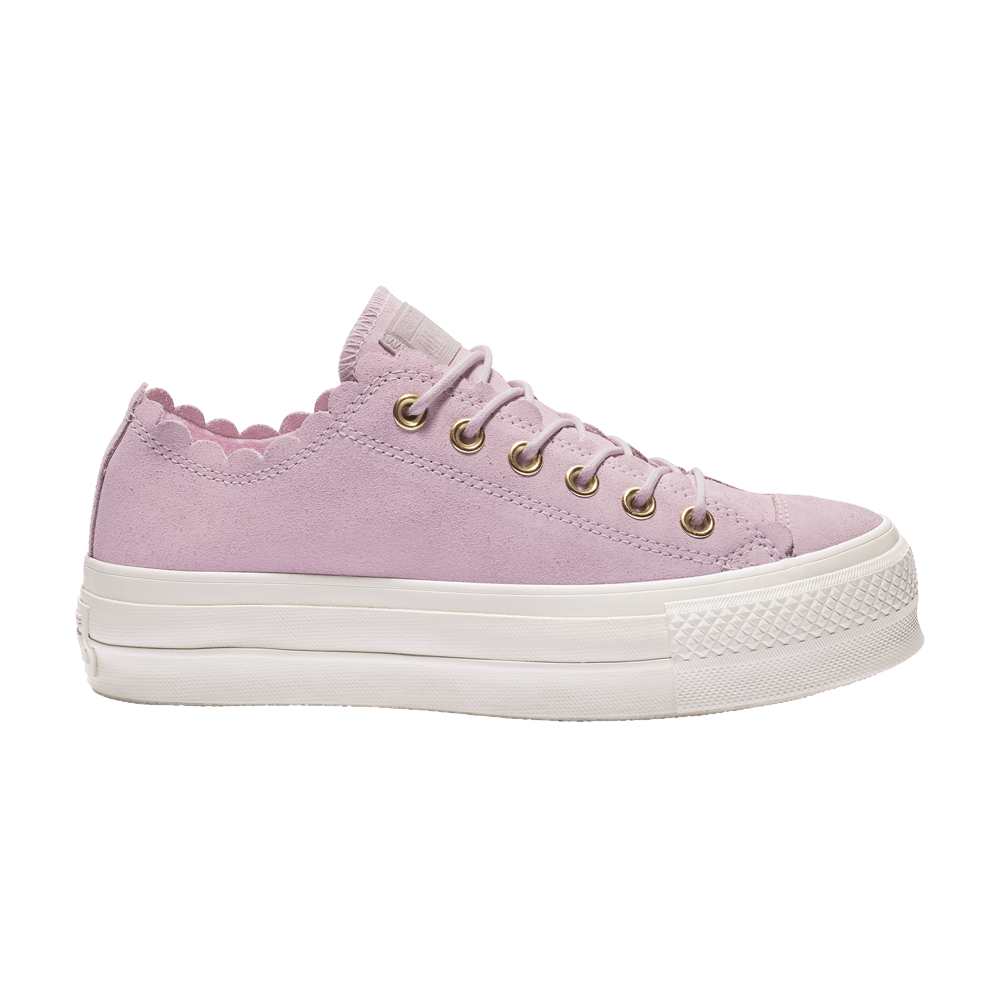 (Women) Converse Chuck Taylor All Star Frilly Thrills Lift Low 'Pink ...