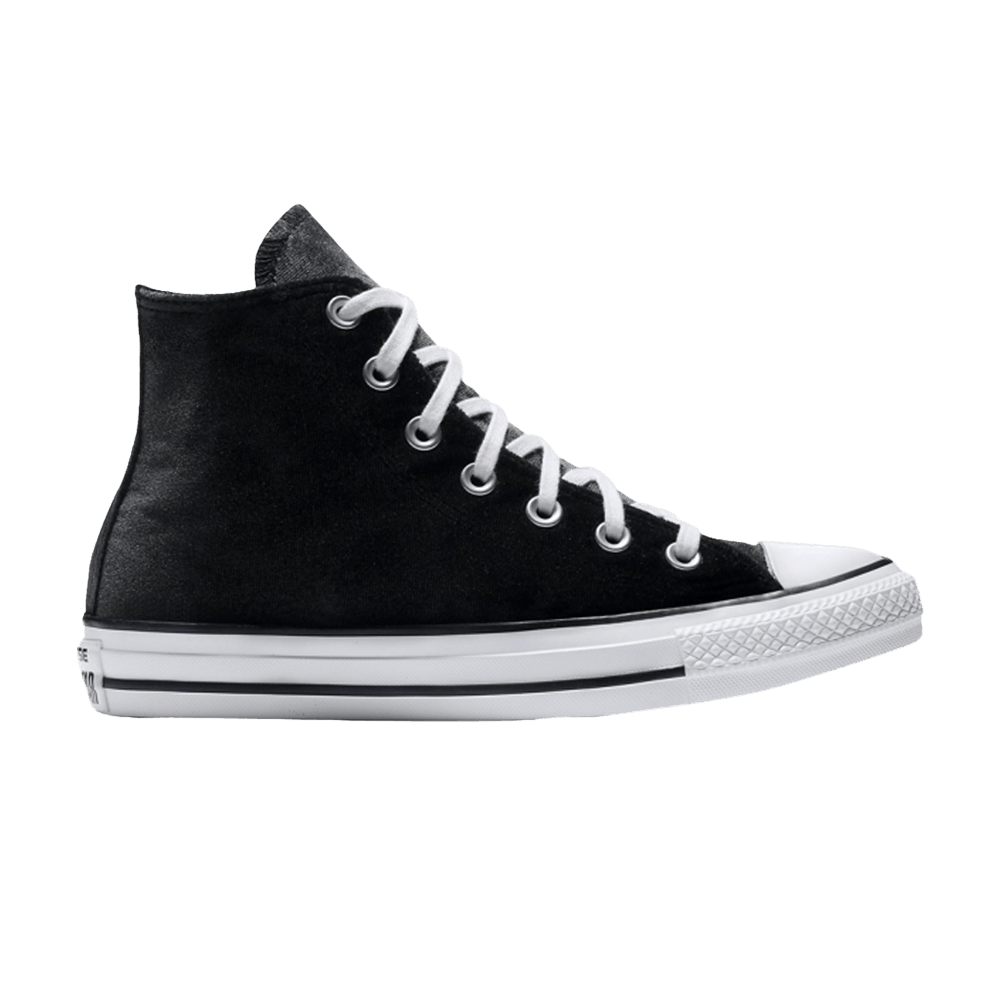 (Women) Converse Chuck Taylor All Star Velvet High 'Black' 557929F ...