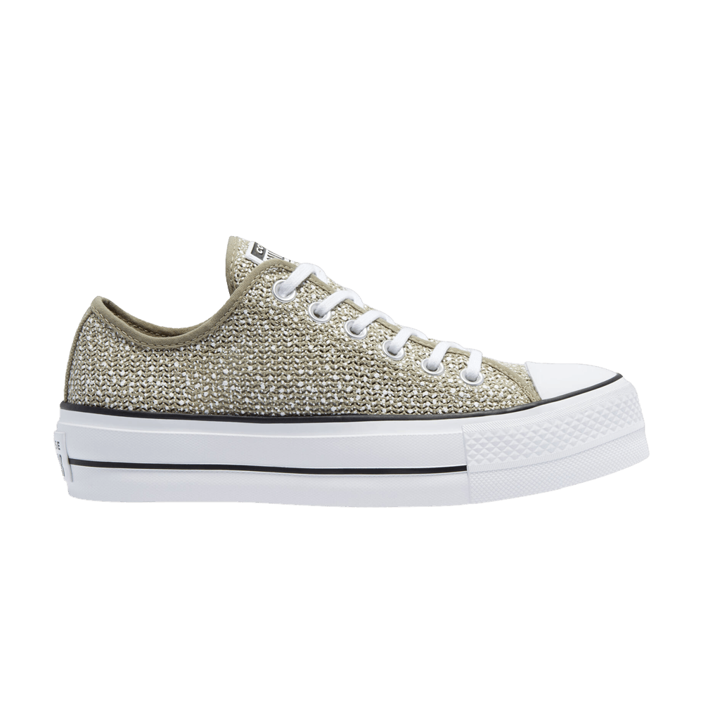 Converse Chuck Taylor All Star Platform Low 'Light Field Surplus' (WMNS ...