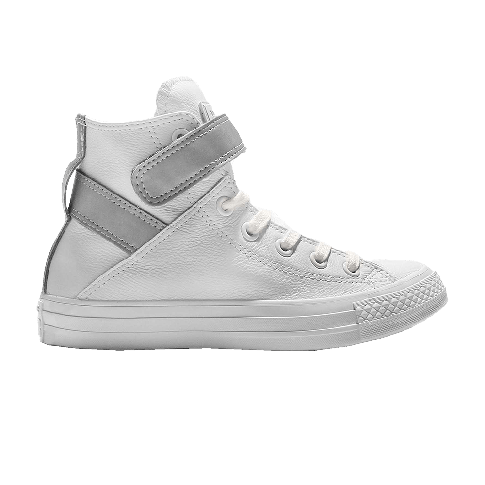 (Women) Converse Chuck Taylor All Star Brea Reflective Hi 'White Silver ...