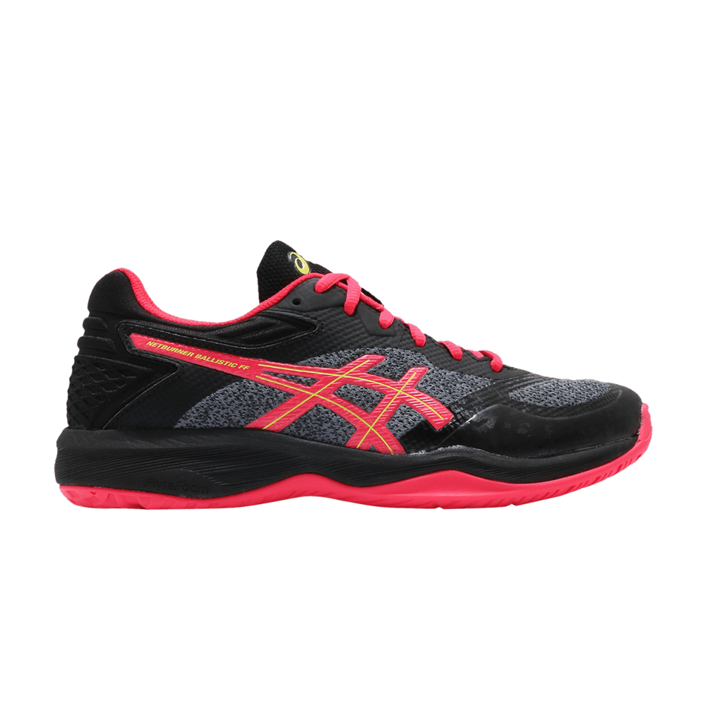 (Women) ASICS Gel Netburner Ballistic FF 'Black Laser Pink' 1052A002 ...