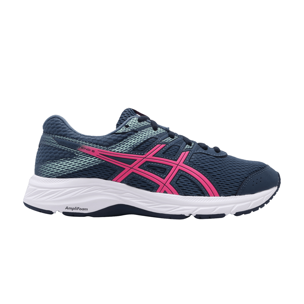 (Women) ASICS Gel Contend 6 Wide 'Pink Glo' 1012A571-400 - 1012A571-400 ...