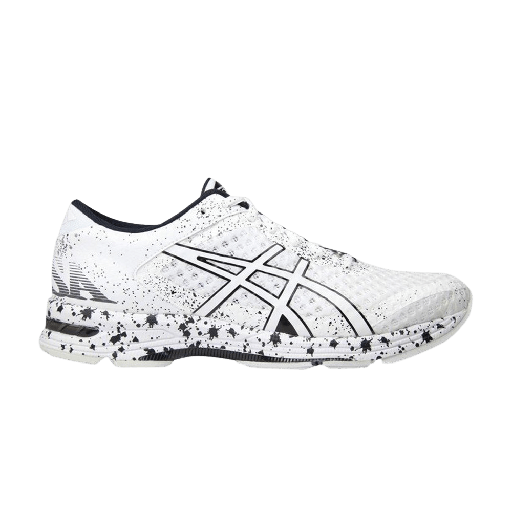 (Women) ASICS Gel Noosa Tri 11 'Paint Splatter ‑ White Black' T676Q ...