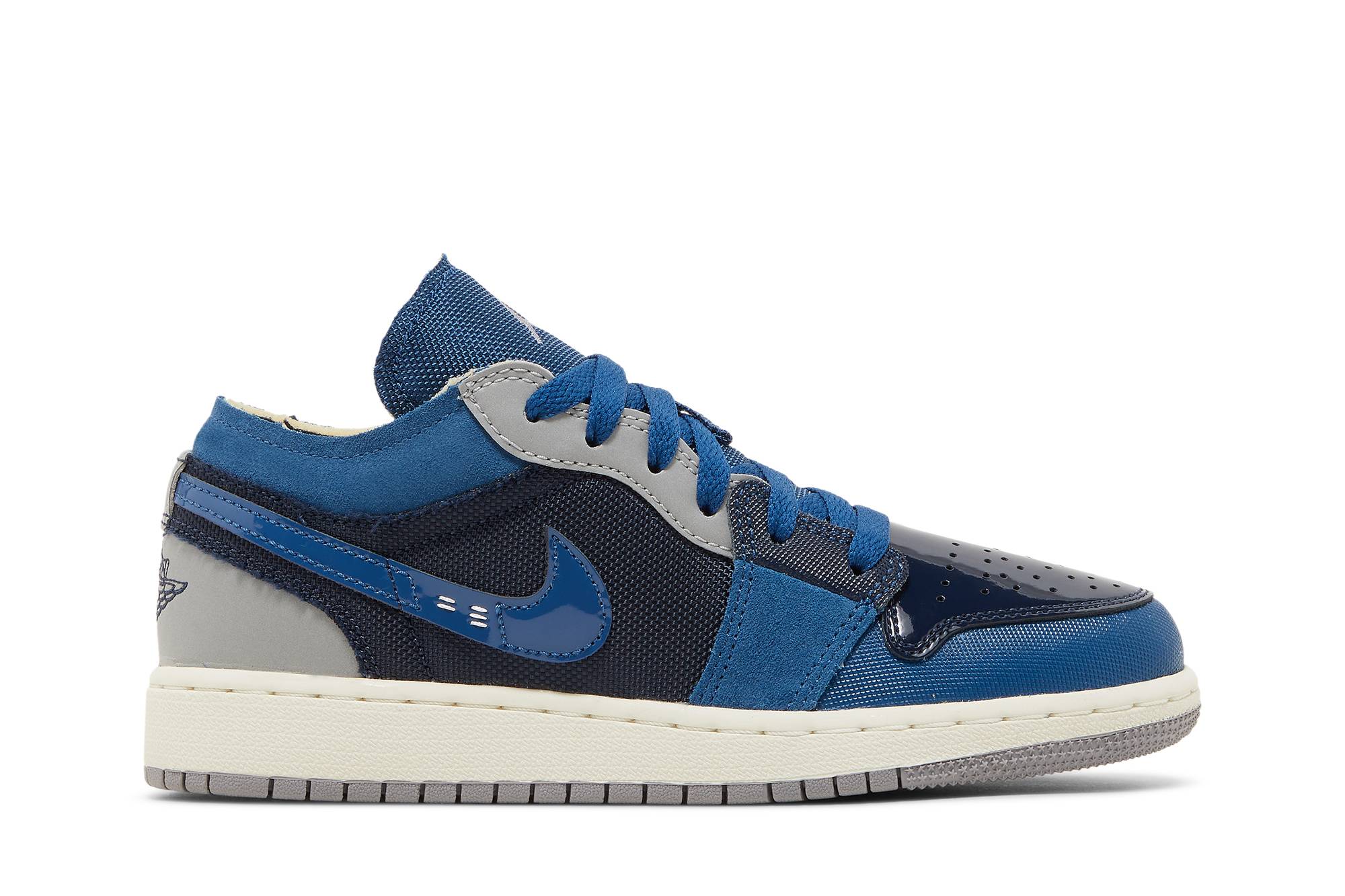 Air Jordan 1 Low SE Craft 'Inside Out ‑ Obsidian' (GS) - DX2194-400 ...