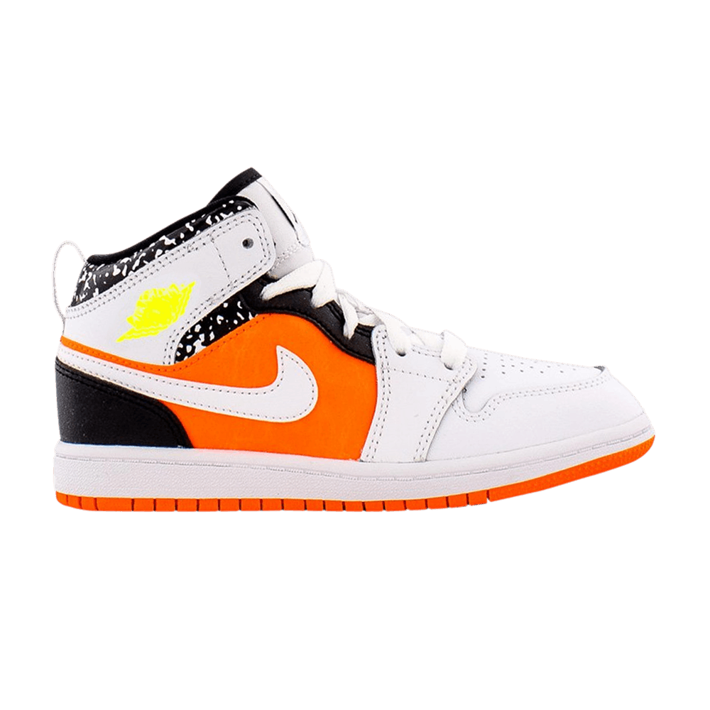 (Preschool) Air Jordan 1 Mid 'Notebook' 640734-870 - 640734-870 - Novelship