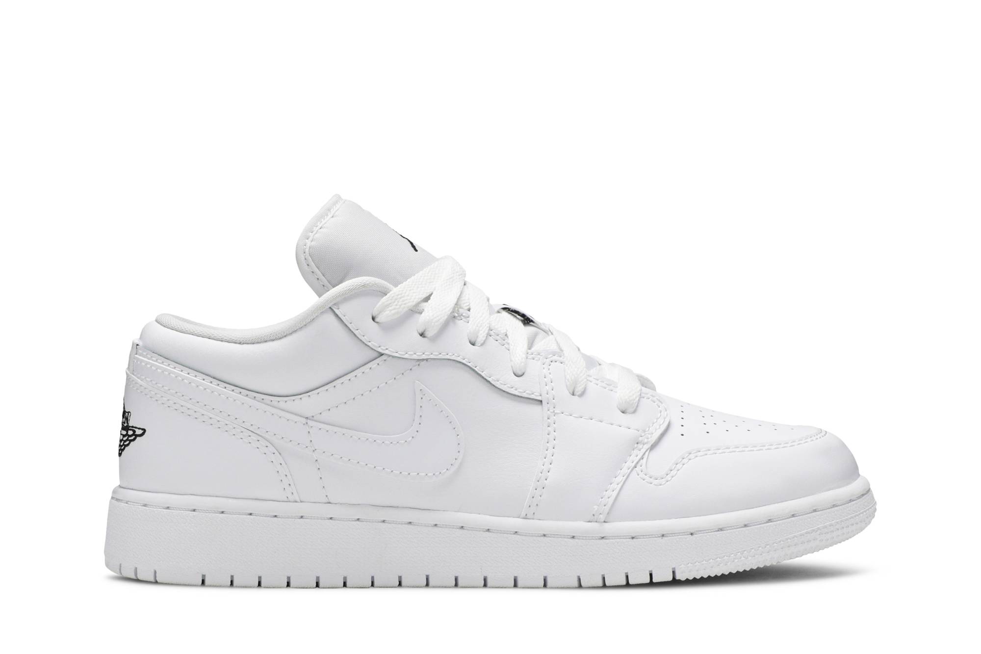 Air Jordan 1 Low 'White Black' (GS) - 553560-101 - Novelship