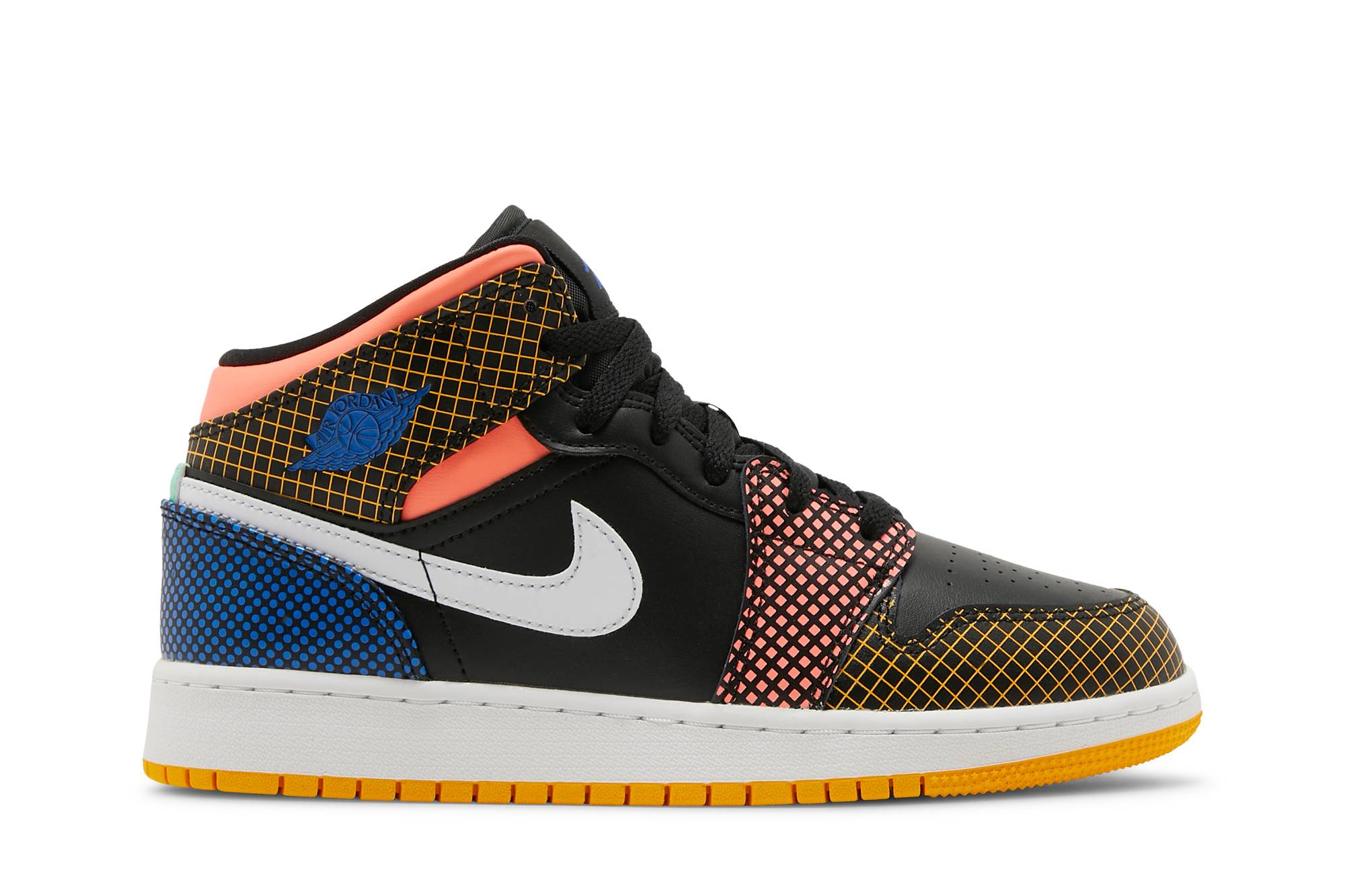Air Jordan 1 Mid MMD 'Multi Grid' (GS) - DC4092-001 - Novelship
