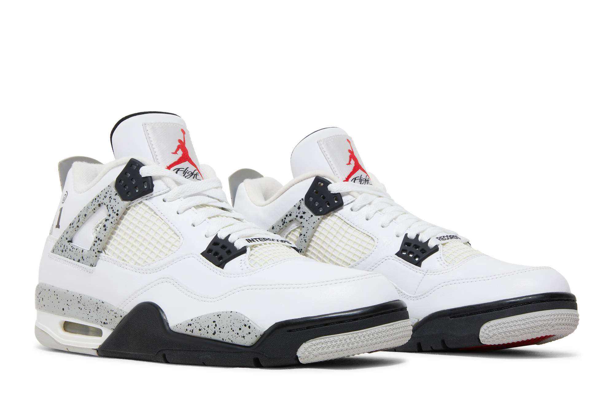 Interscope Records x Air Jordan 4 Retro OG 'White Cement' - 840606-192 ...