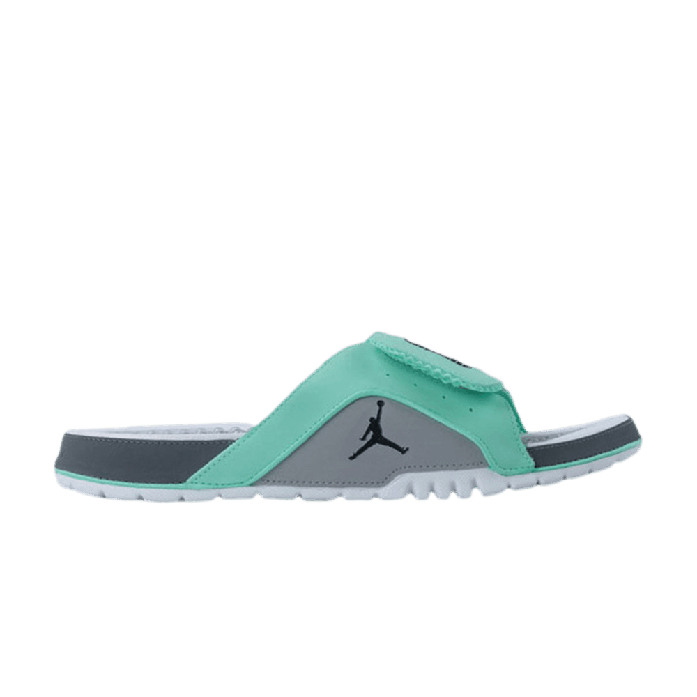 Air Jordan Hydro 4 Retro Slide 'Green Glow' 532225‑302 - 532225-302 ...