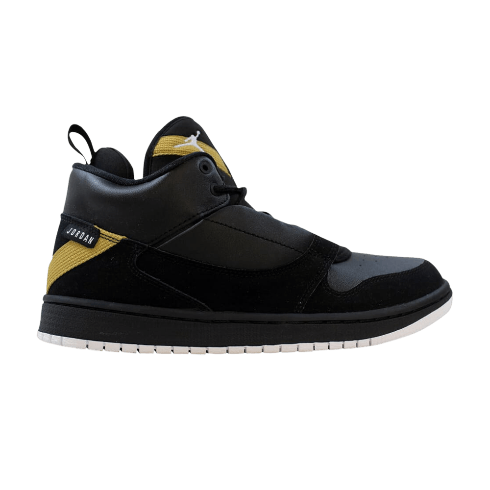 (Grade School) Air Jordan Fadeaway 'Black Metallic Gold' AO1331-017 ...