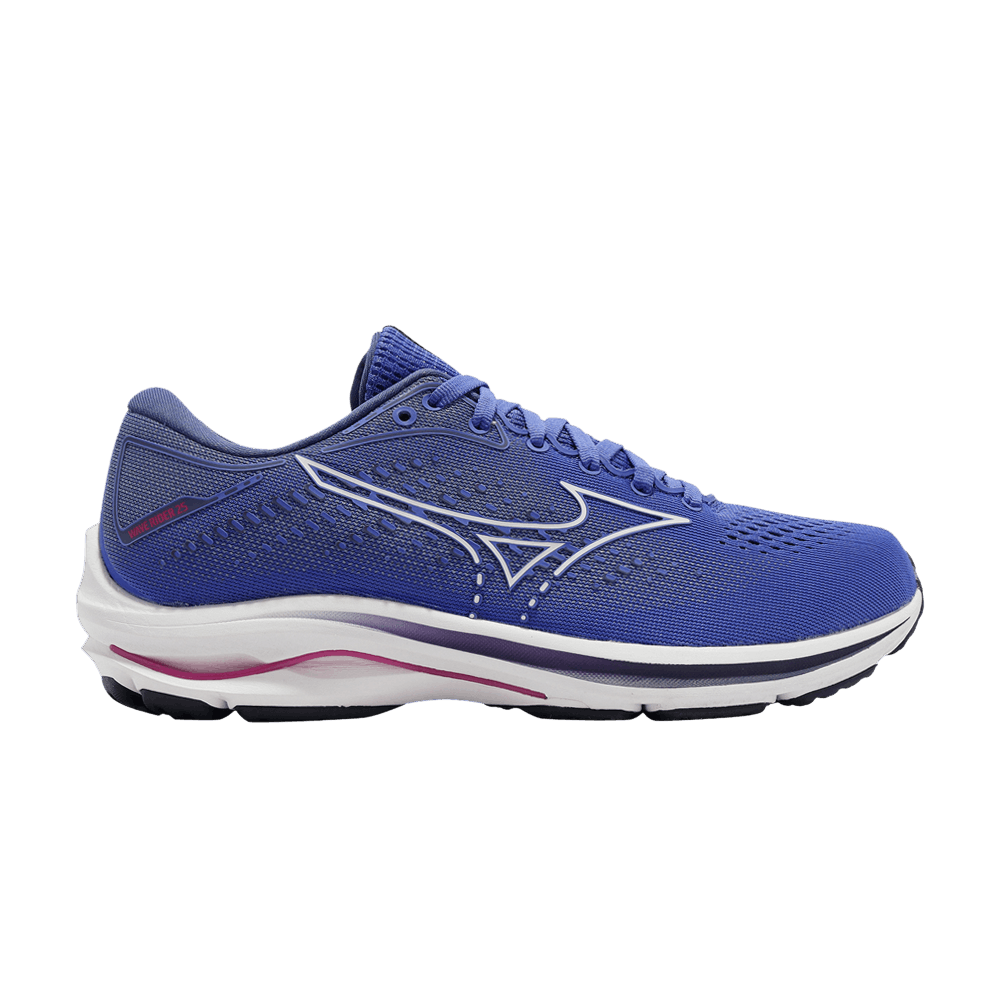 (Women) Mizuno Wave Rider 25 Super Wide 'Blue White' J1GD210600 ...