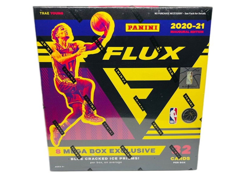 Buy 2020-21 Panini Flux Basketball Mega Box (Blue Cracked Ice) - Novelship